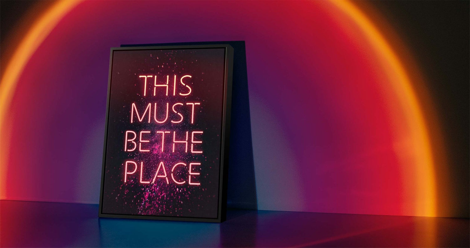 Neon Inspired Art Prints – Brighten Your Space with Bold Designs ...