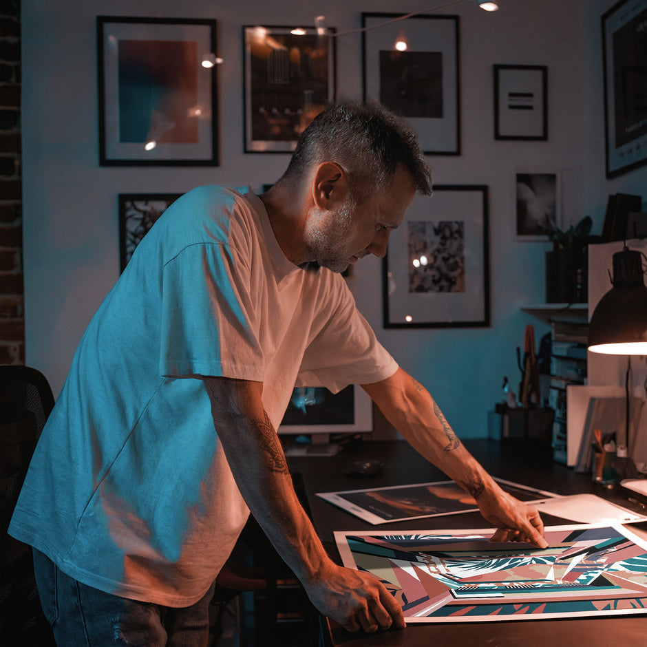 Nice People Dancing to Good Techno Music" Print | Dark Art – Afterhours Gallery